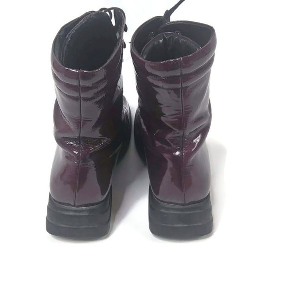 Janet & Janet | Shoes | Janet Janet Italian Patent Leather Chukka Boots ...